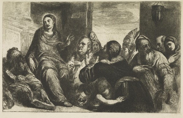 Christ Disputing with the Doctors in the Temple by Andrew Geddes ...