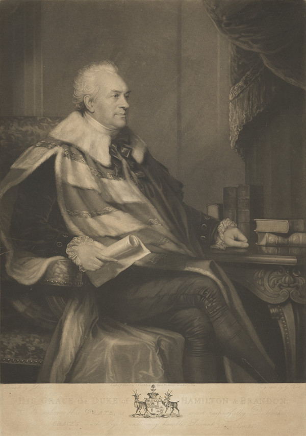Archibald Hamilton, 9th Duke of Hamilton and 6th Duke of Brandon, 1740 ...