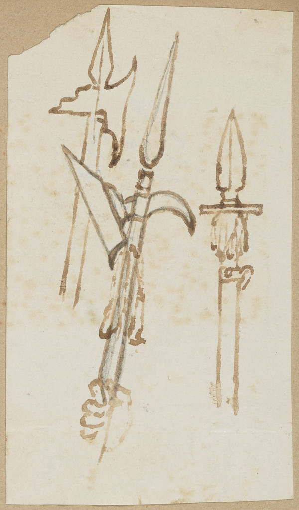 Three Halberds by Kenneth MacLeay | National Galleries of Scotland
