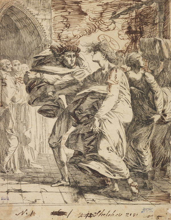 The Landing of Saint Margaret by Alexander Runciman | National ...