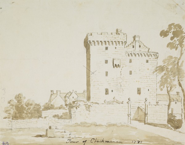 Clackmannan Tower by David Allan | National Galleries of Scotland