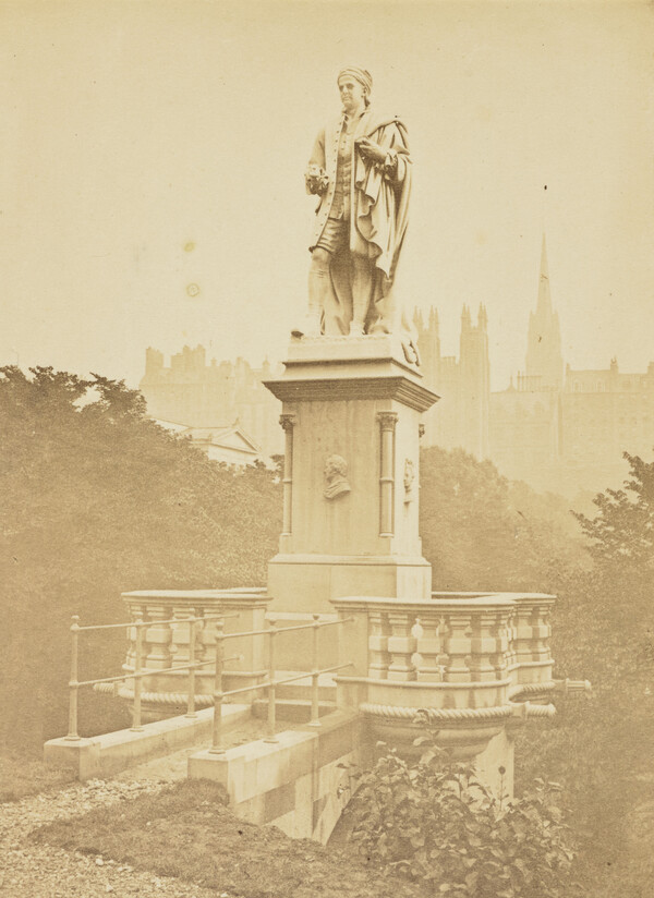 Allan Ramsay's Monument, Edinburgh 1867 by Archibald Burns | National ...