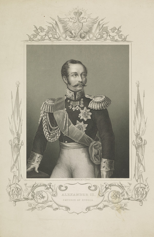 Alexander II, 1818 - 1881. Czar of Russia by Daniel John Pound ...