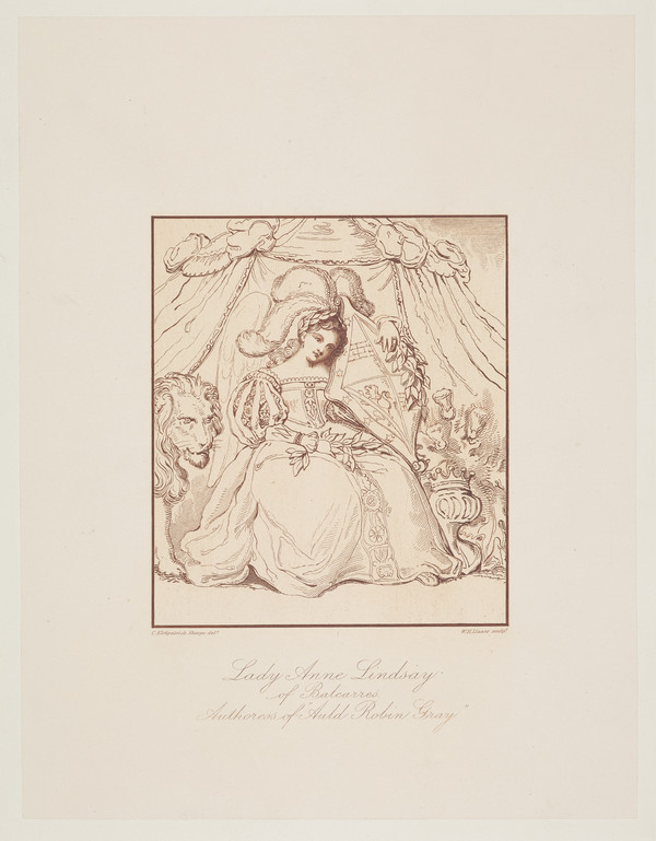 Lady Anne Lindsay, 1750 - 1825. Author by William Home Lizars ...