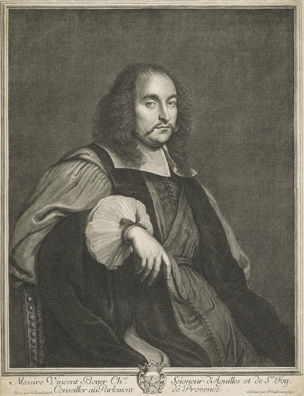 Vincent Boyer. Seigneur d'Aguilles et de Sainte Foy, 1618 - 1659 ...