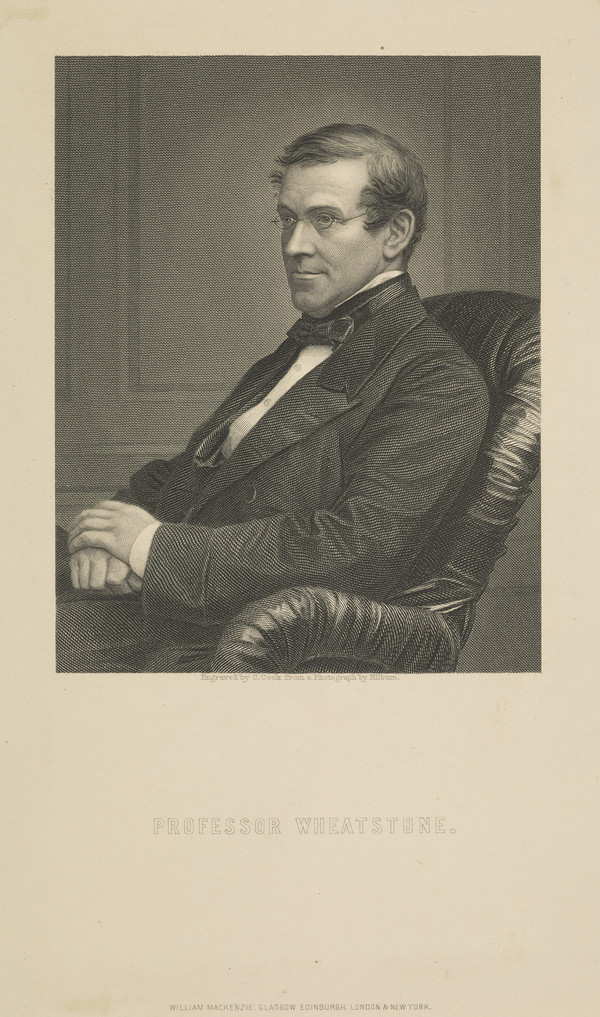 Sir Charles Wheatstone, 1802 - 1875. Scientist and inventor by Conrad ...