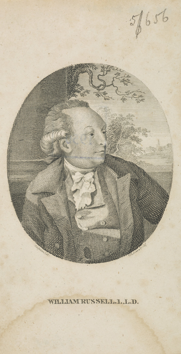 William Russell, 1741 - 1793. Historian by Daniel Lizars | National Galleries of Scotland