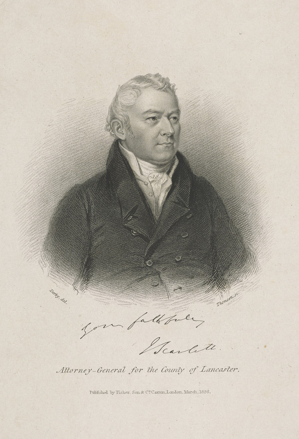 Sir James Abinger Scarlett, 1769 - 1844. Attorney-General by Thomson ...