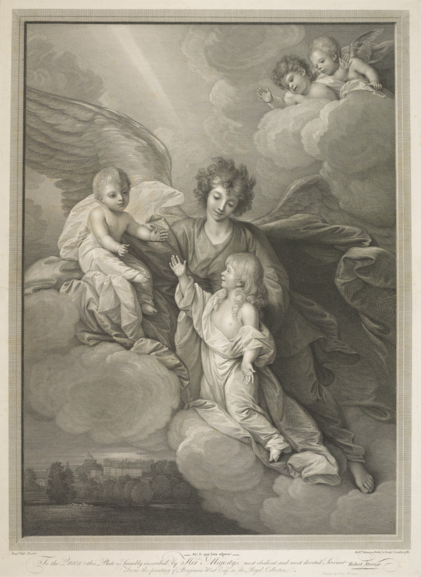 Prince Alfred, 1780 - 1782. 9th son of George III (Apotheosis of Prince ...