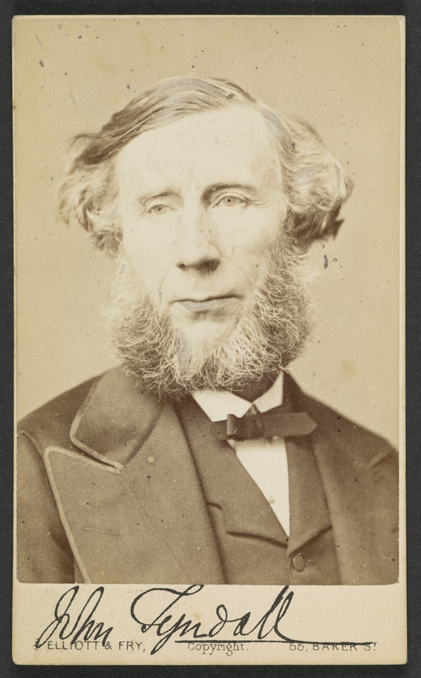 Portrait of John Tyndall by Elliott and Fry | National Galleries of ...