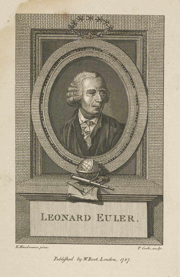 Leonhard Euler, 1707 - 1782. Swiss mathematician by T. Cook | National ...
