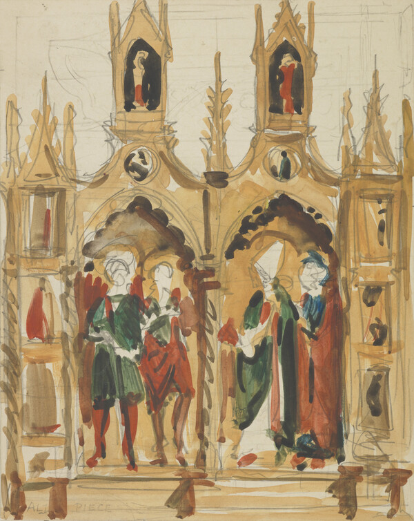 Altarpiece by Stanley Cursiter | National Galleries of Scotland