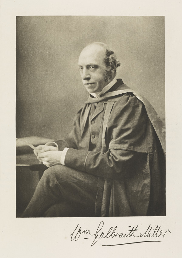 William Galbraith Miller, LL.B., Advocate, Lecturer on Public Law by T ...