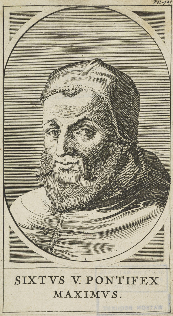 Felice Peretti, 1521 - 1590. Pope Sixtus V | National Galleries of Scotland