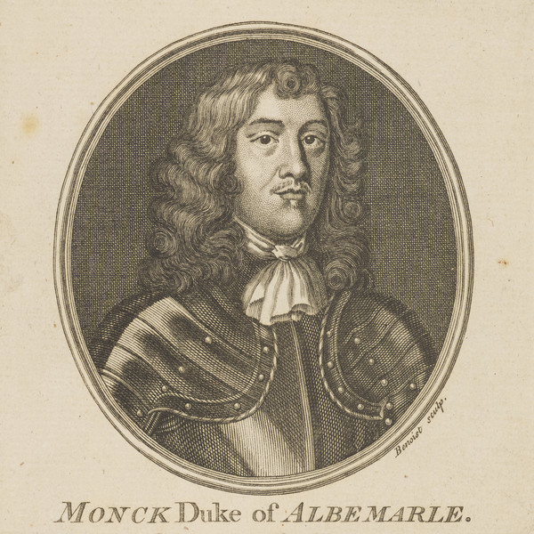 General George Monck, 1st Duke of Albemarle, 1608 - 1670. Soldier and ...