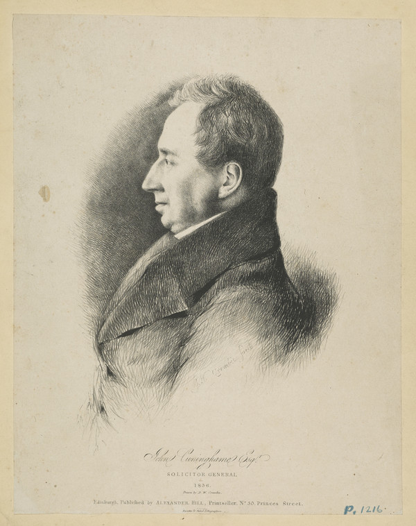 John Cunninghame, 1782 - 1854. Solicitor-general by Benjamin William ...