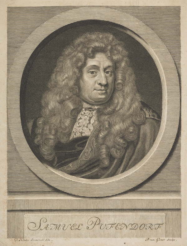 Samuel, Baron von Pufendorf, 1632 - 1694. German writer on ...