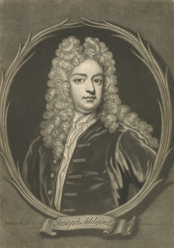 Joseph Addison, 1672 - 1719. Author and statesman | National Galleries ...
