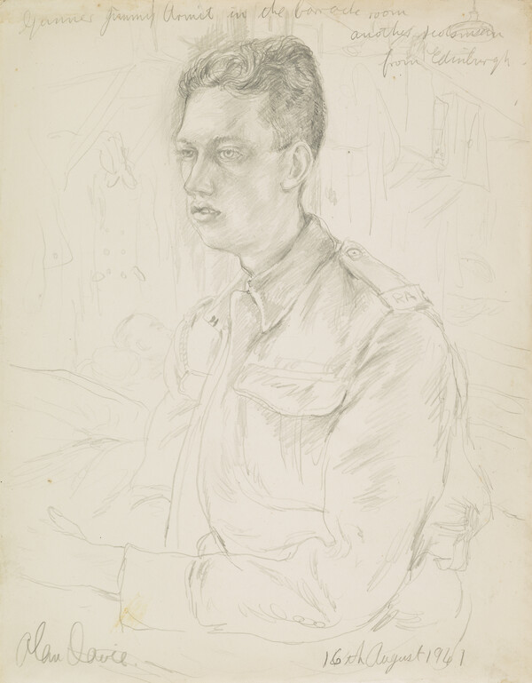 Gunner Jimmy Armit by Alan Davie | National Galleries of Scotland