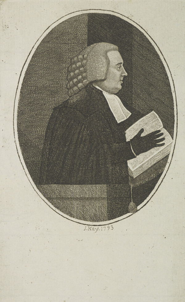 Rev. Robert Walker - late of the New Church, Edinburgh by John Kay ...