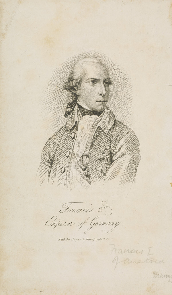 Francis II, 1768 - 1835. Holy Roman Emperor (Francis I of Austria) | National Galleries of Scotland