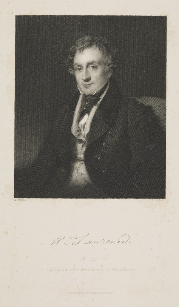 Sir William Lawrence, 1783 - 1867. Sergeant-surgeon to Queen Victoria ...