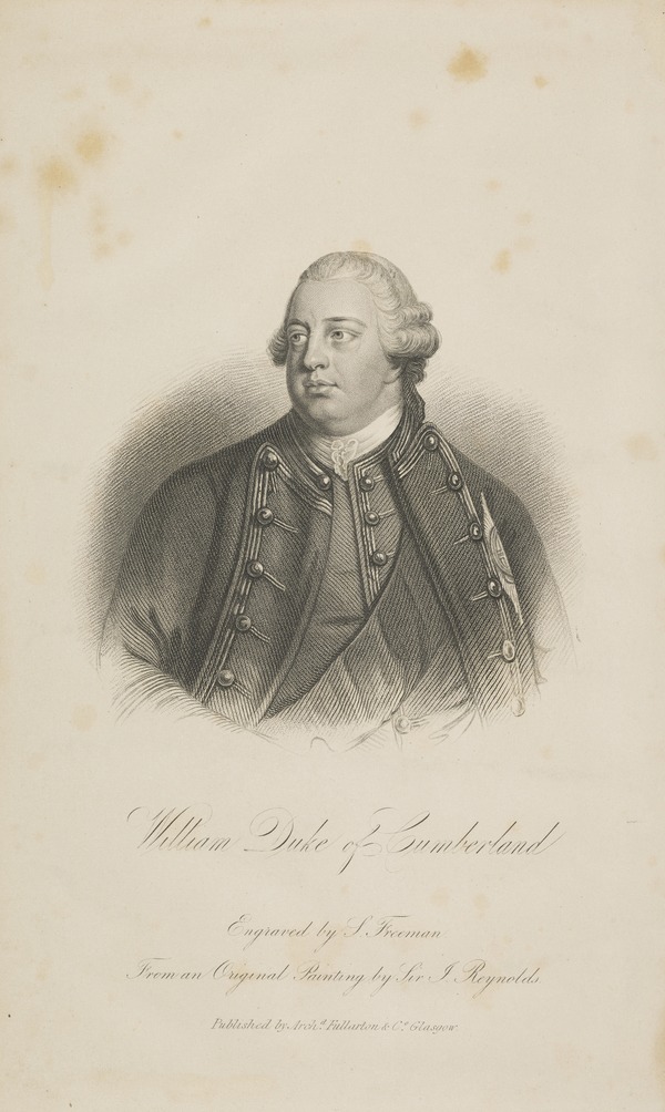 William Augustus, Duke of Cumberland, 1721 - 1765. Youngest son of ...