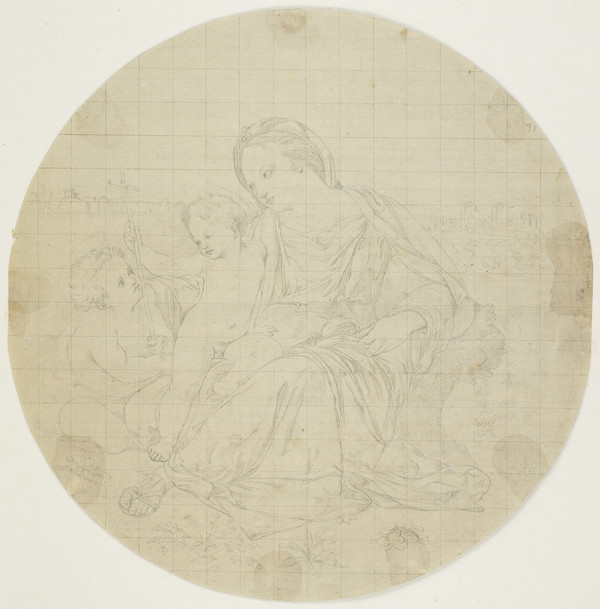 'The Alba Madonna'. Copy after the Painting by Raphael by Richard ...