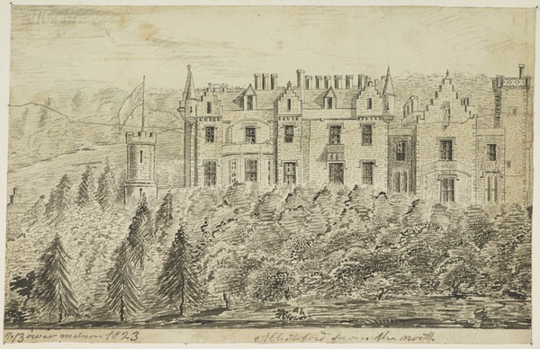 Abbotsford from the North by John Bower | National Galleries of Scotland