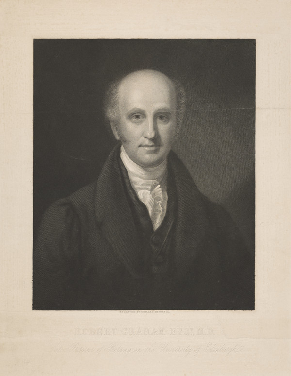 Robert Graham, 1786 - 1845. Professor of Botany, Edinburgh University ...