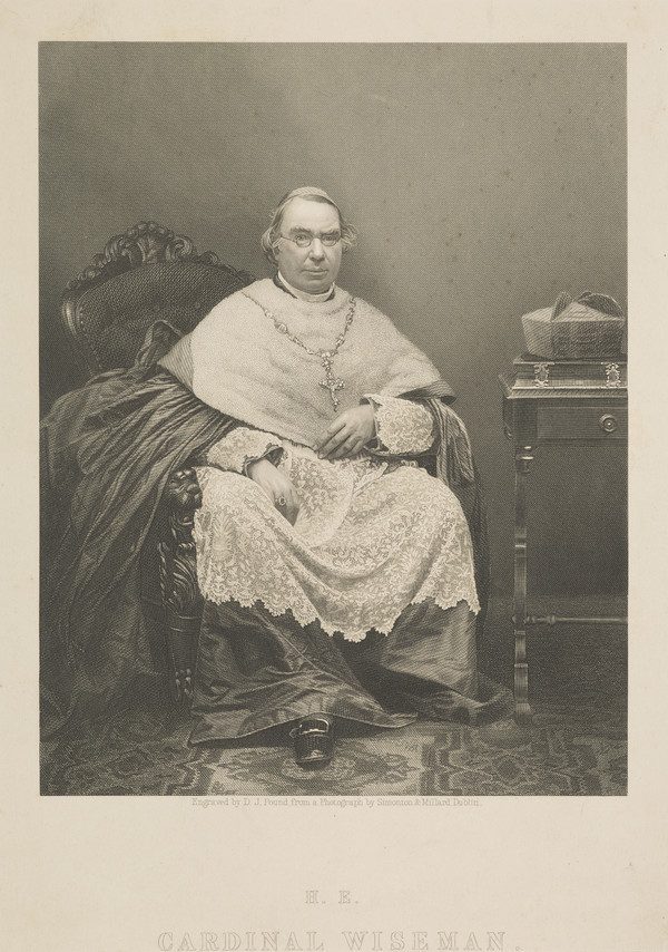 Nicholas Patrick Stephen Wiseman, 1802 - 1865. Cardinal-Archbishop of ...