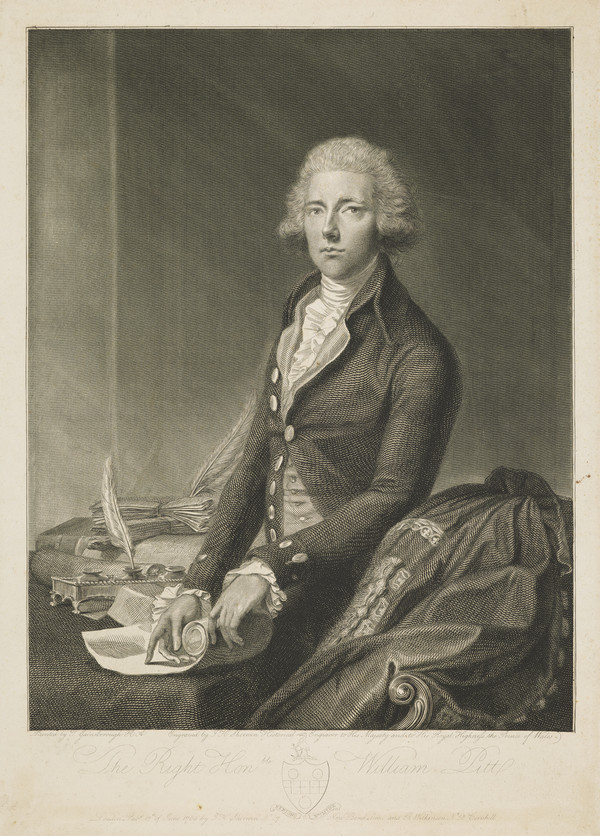 William Pitt, 1759 - 1806. Statesman by John Keyse Sherwin | National ...