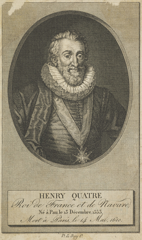 Henri IV, 1553 - 1610. King of France by Ph. le Roy | National Galleries of Scotland
