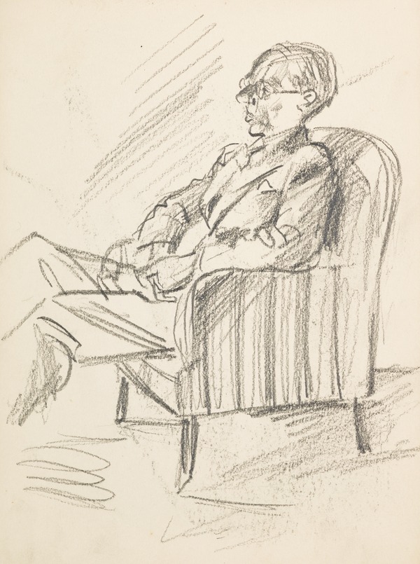 Sketch of a man by Emilio Coia | National Galleries of Scotland