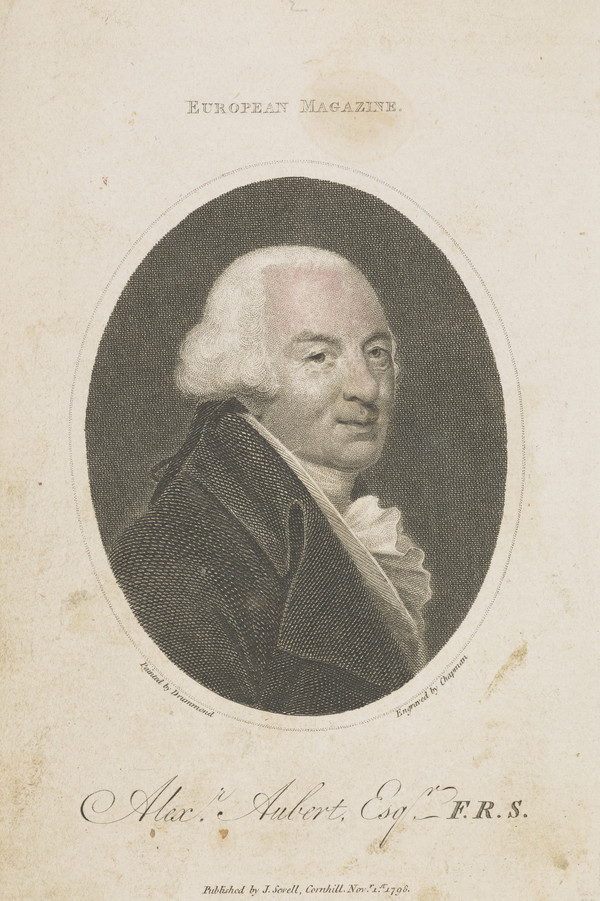 Alexander Aubert, 1730 - 1805. Astronomer by John Chapman | National ...