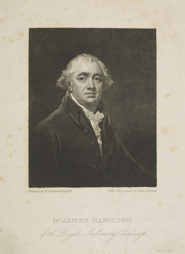 James Hamilton, 1749 - 1835. Physician by John Burnet | National ...