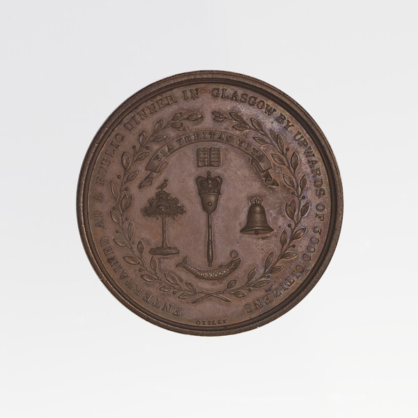 Sir Robert Peel, 1788 - 1850. Statesman (Commemorates Peel's visit to ...
