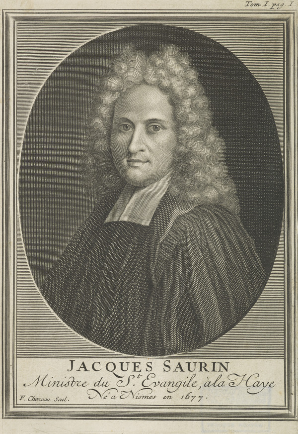 Jacques Saurin, 1677 - 1730. French Protestant divine by Francois ...