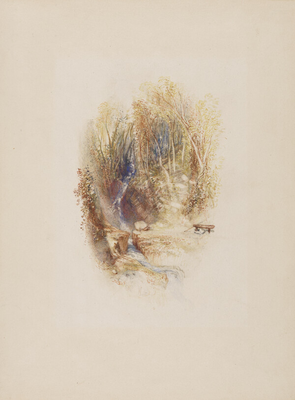 Rhymer's Glen, Abbotsford by Joseph Mallord William Turner | National ...