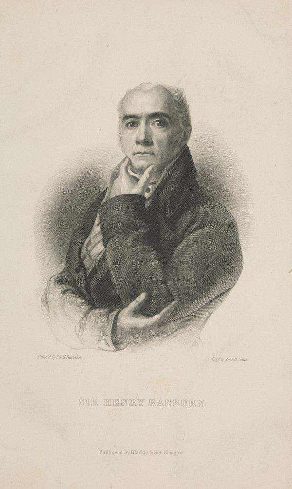 Sir Henry Raeburn, 1756 - 1823. Portrait painter by George Baird Shaw ...