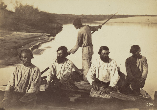 Boatmen, River Volga by William Carrick | National Galleries of Scotland