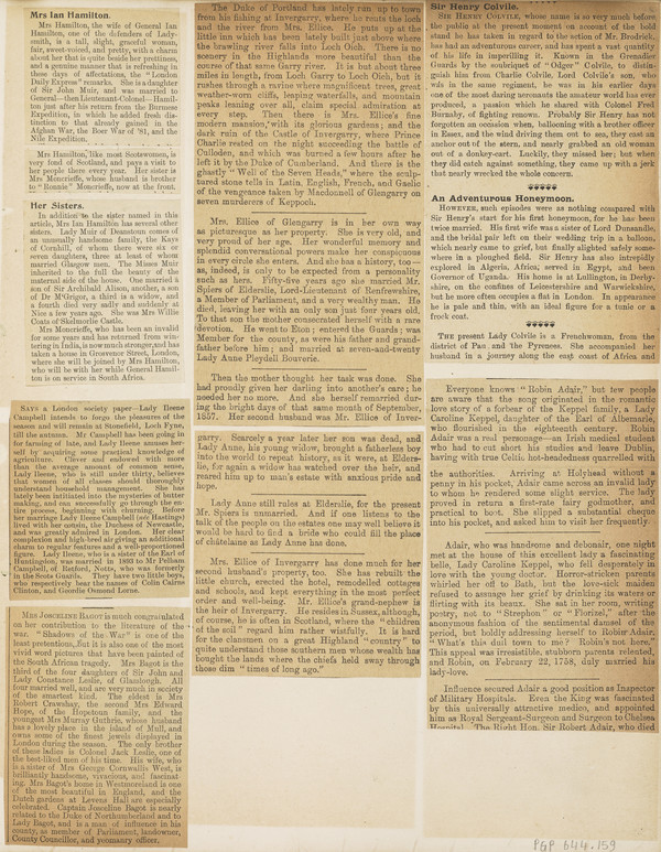 Newspaper clippings by Unidentified | National Galleries of Scotland