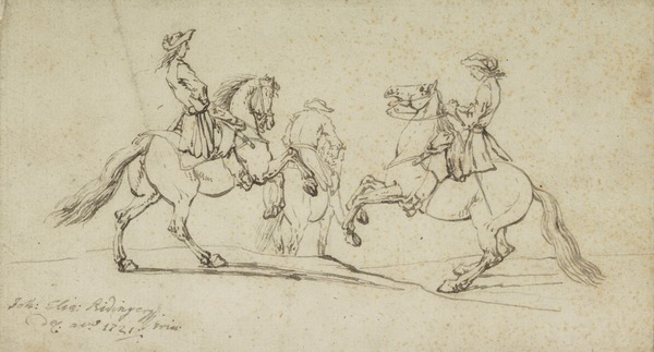 Three Riders by Johann Elias Ridinger | National Galleries of Scotland