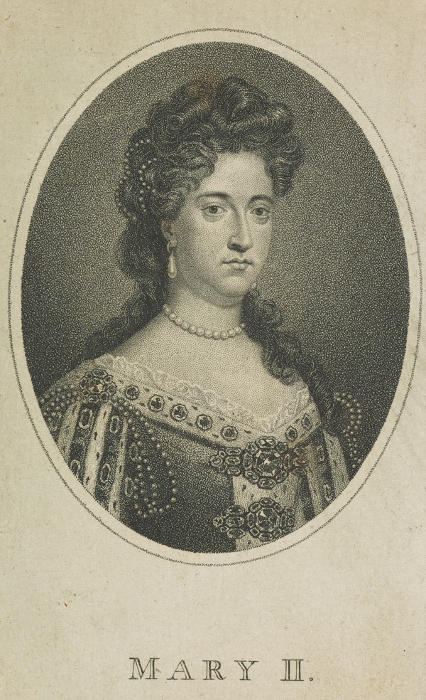 Mary II, 1662 - 1694. Reigned jointly with William III, 1688 - 1694 ...