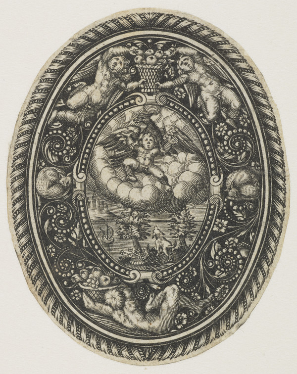 Design for an Oval Box Lid by Antoine Jacquard | National Galleries of ...