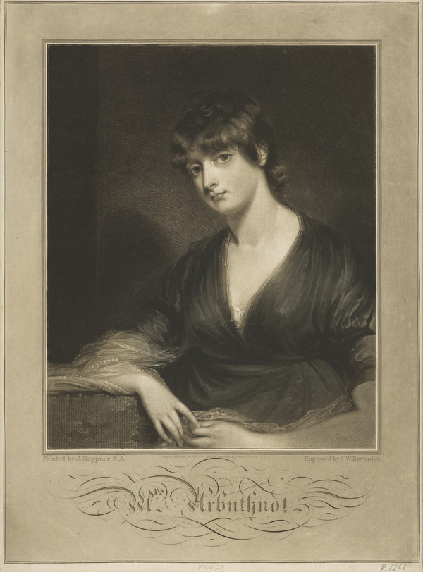 Marcia Mary Anne Arbuthnot (nee Lisle), 1774 - 1806. 1st wife of the ...