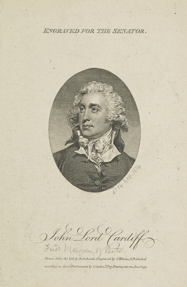 John Stuart, 1st Marquis and 4th Earl of Bute, 1744 - 1814. Diplomatist ...