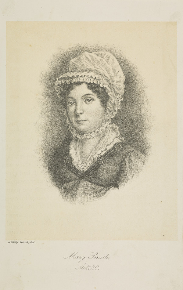 Mary Smith, Mrs Moffat, 1795 - 1871. Wife of Robert Moffat, missionary ...