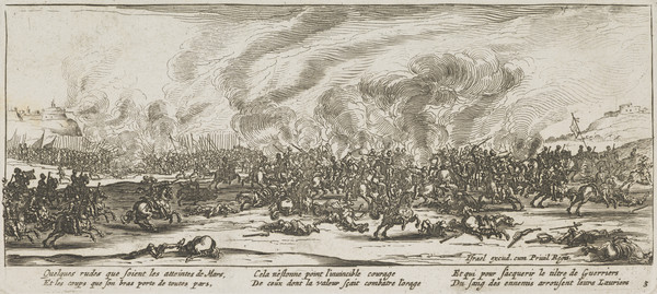 La Bataille by Jacques Callot | National Galleries of Scotland
