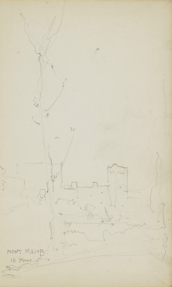 Sketch of Montmajour Abbey by James Paterson | National Galleries of ...